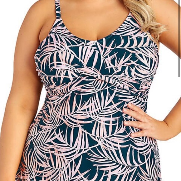 Raisin Curve Swim Plus Size Raisin Curve Tankini Swim Set W Nwt 27972